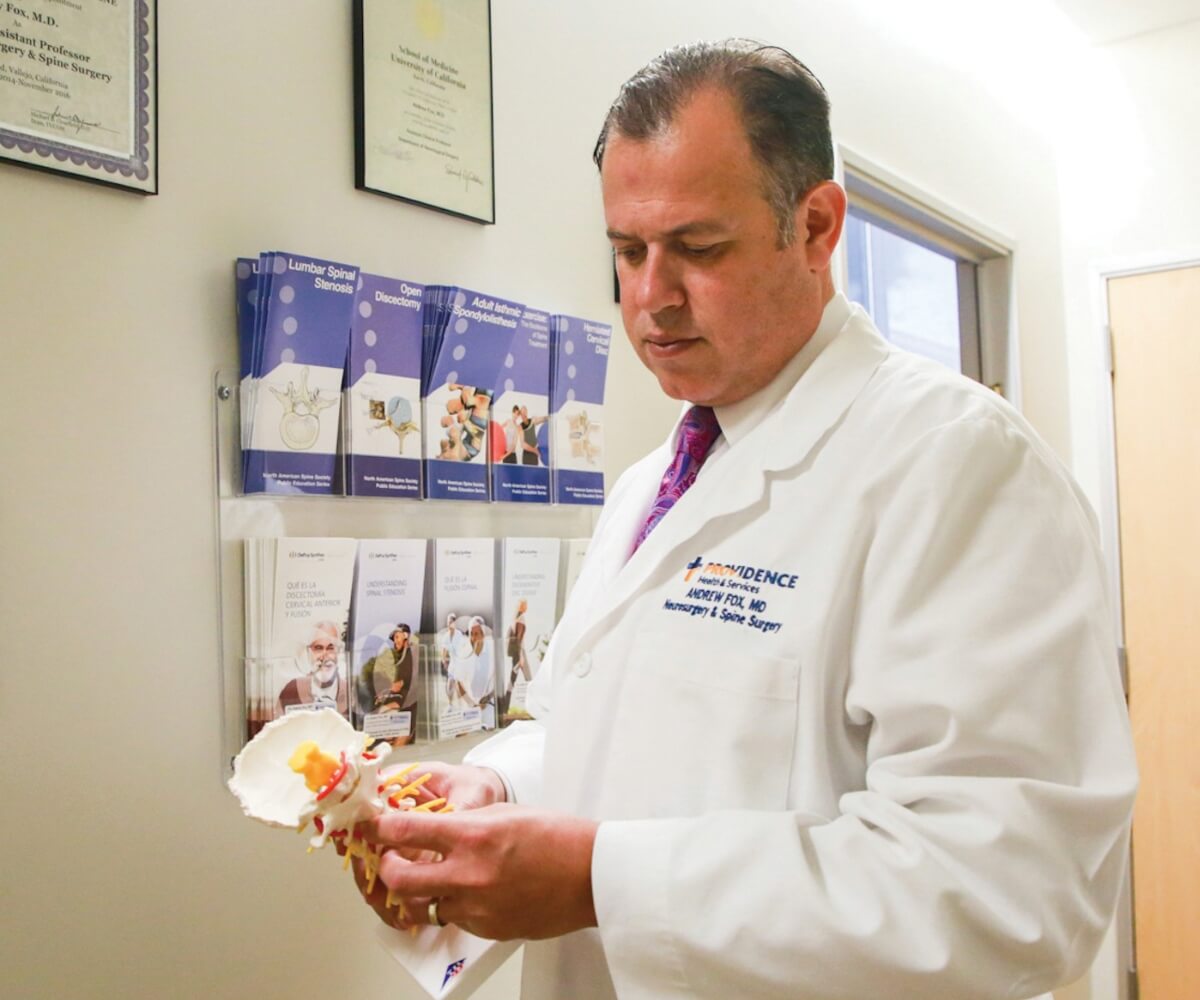 Meet Dr. Andrew Fox | Providence Tarzana Foundation